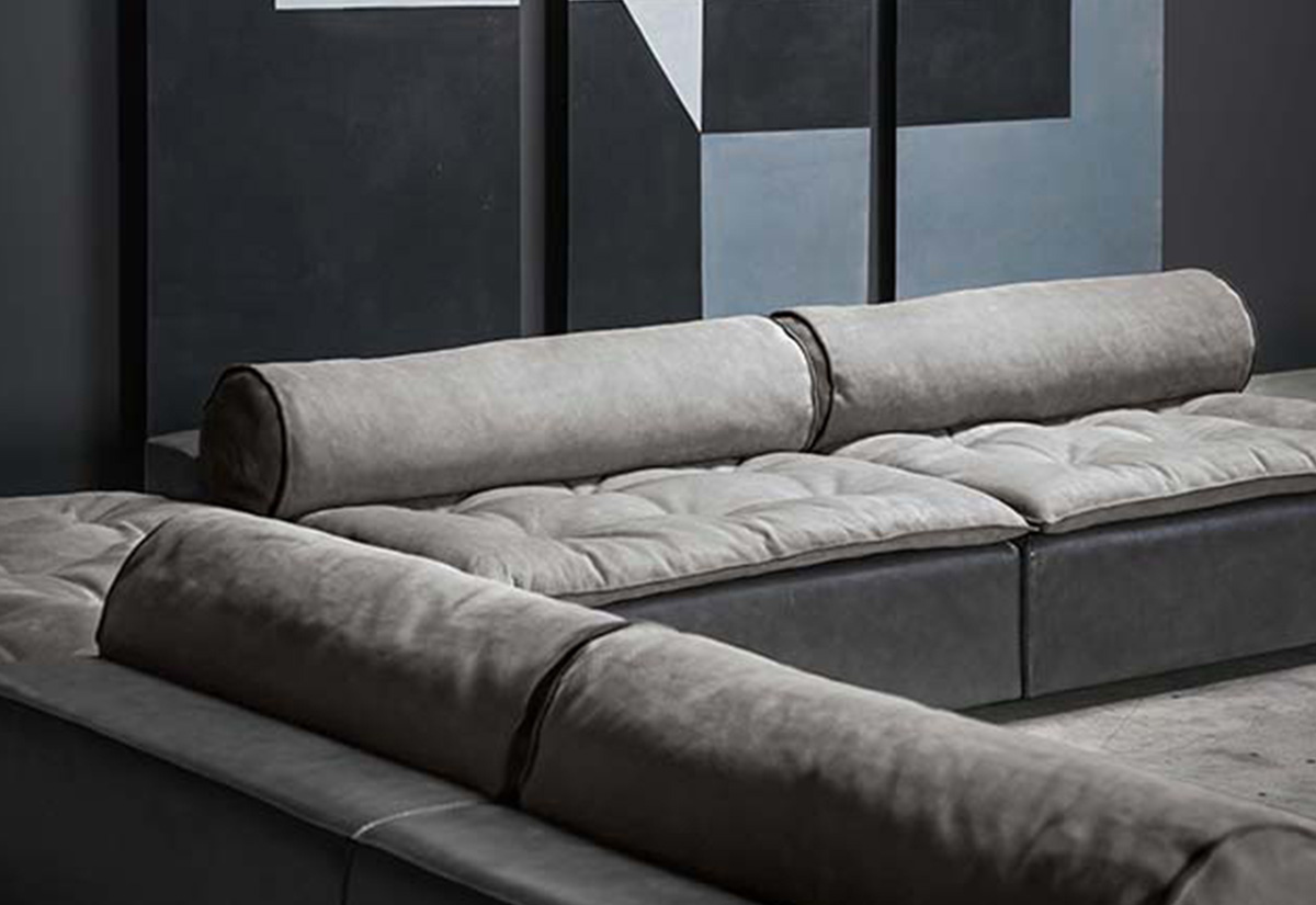 Диван miami roll baxter - 81 фото