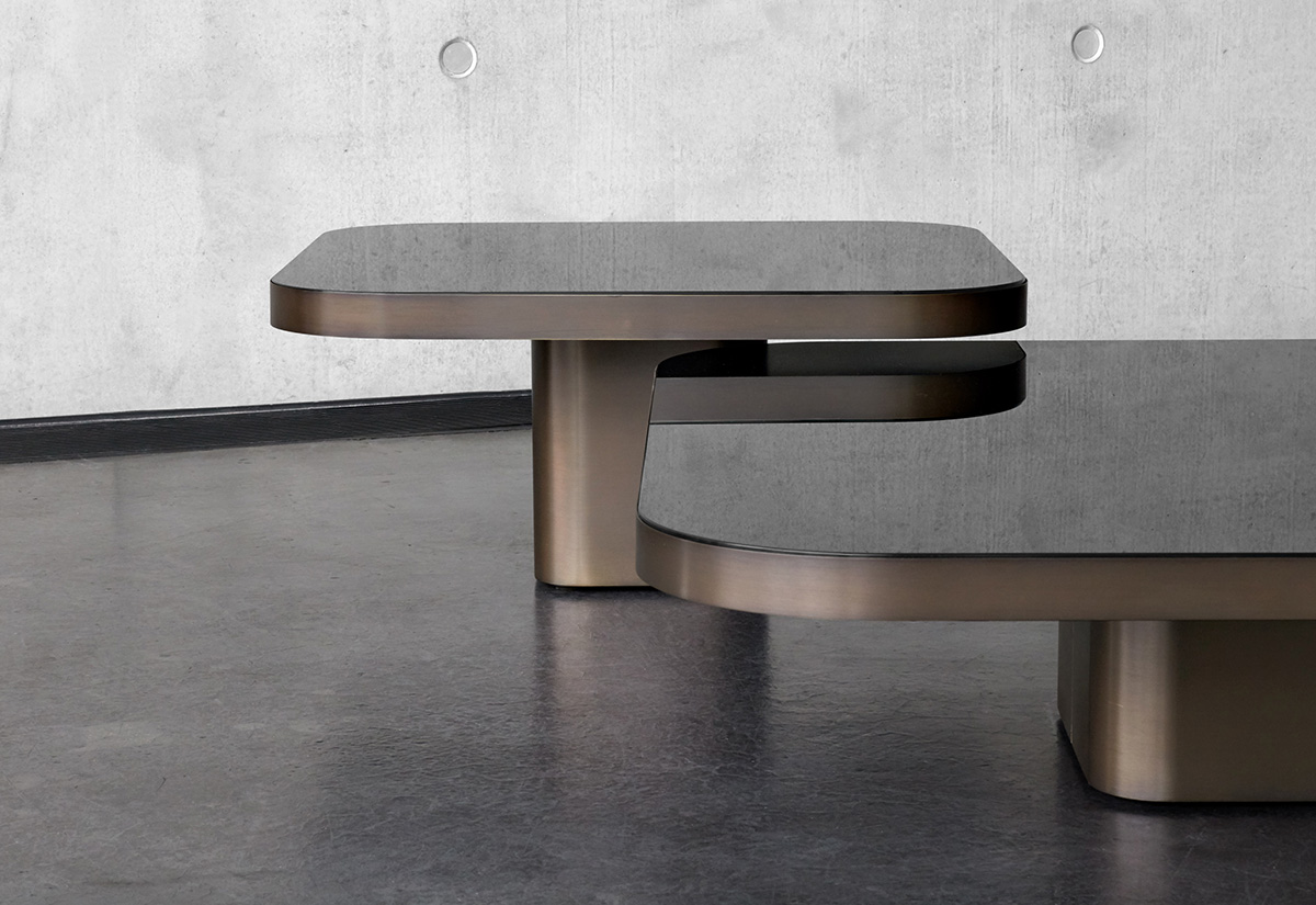 Tables basses BOW COFFEE TABLE | Classicon | Collections Claude Cartier ...