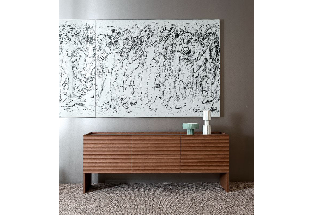 Meubles de rangement ROWS | Moroso | Collections Claude Cartier Décoration